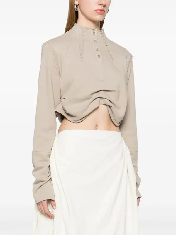 ELENA VELEZ Amish Sweatshirt - Neutrals