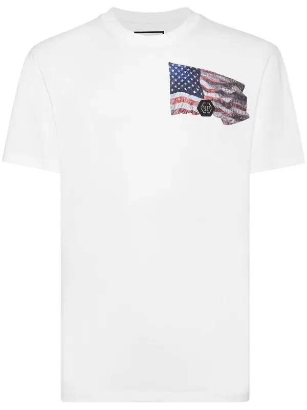 Philipp Plein Graphic-print Cotton T-shirt