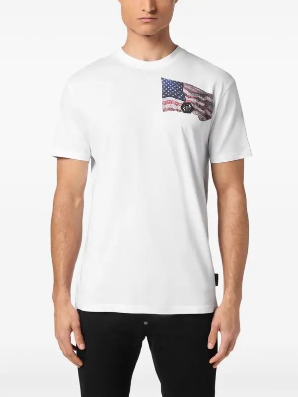 Philipp Plein Graphic-print Cotton T-shirt