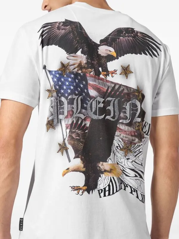 Philipp Plein Graphic-print Cotton T-shirt