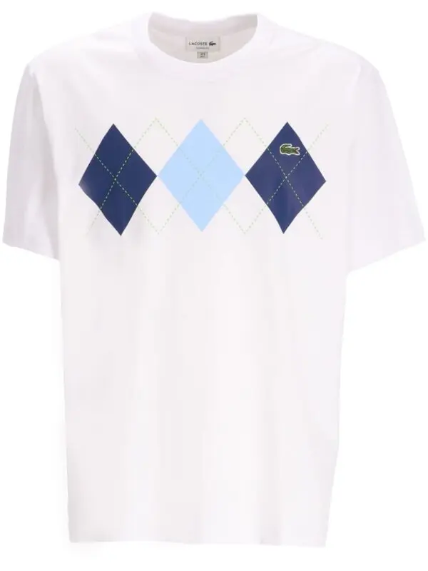 Lacoste Geometric Print T-shirt