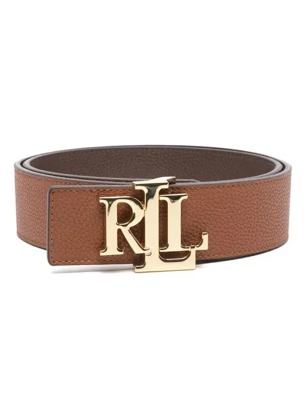 Ralph Lauren Logo-buckle Reversible Belt - Brown