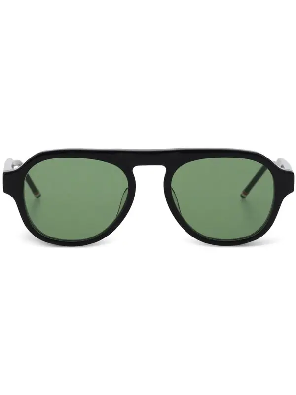 Thom Browne Pilot Sunglasses - Black
