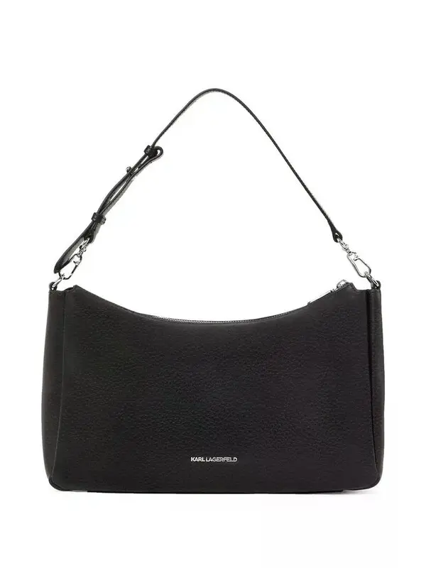 Karl Lagerfeld Ikon Pebbled Shoulder Bag