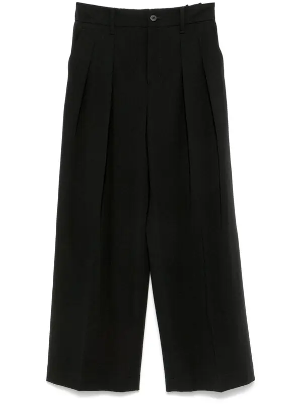 Issey Miyake Wool Gabardine Trousers