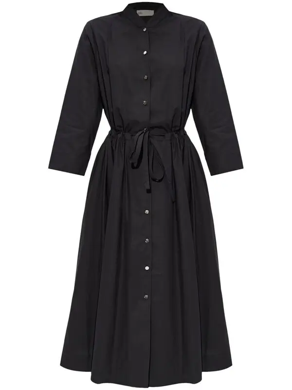 Tory Burch Belted Cotton Shirt Dress