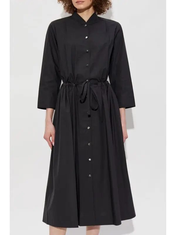 Tory Burch Belted Cotton Shirt Dress