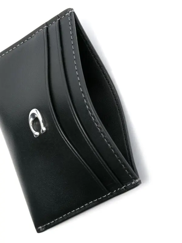 COACH Essential Card Holder - Black