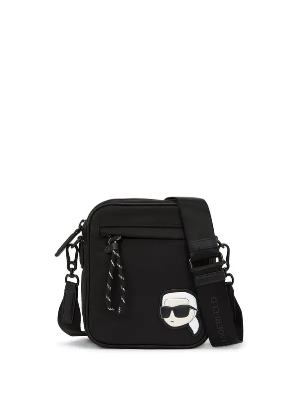 Karl Lagerfeld Ikon Cross Body Bag - Black