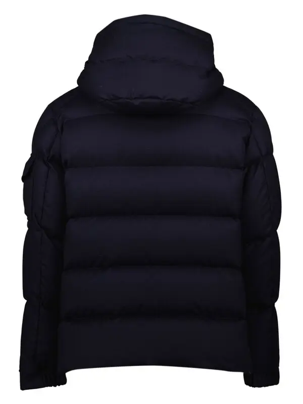 Moncler Maya 70 Hooded Down Jacket - Blue
