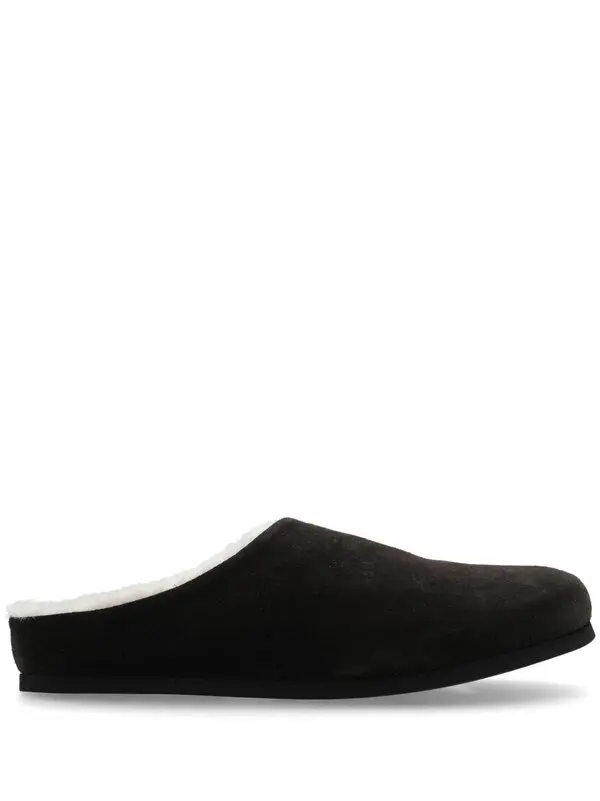 COMMON PROJECTS Shearling Clogs - Brown