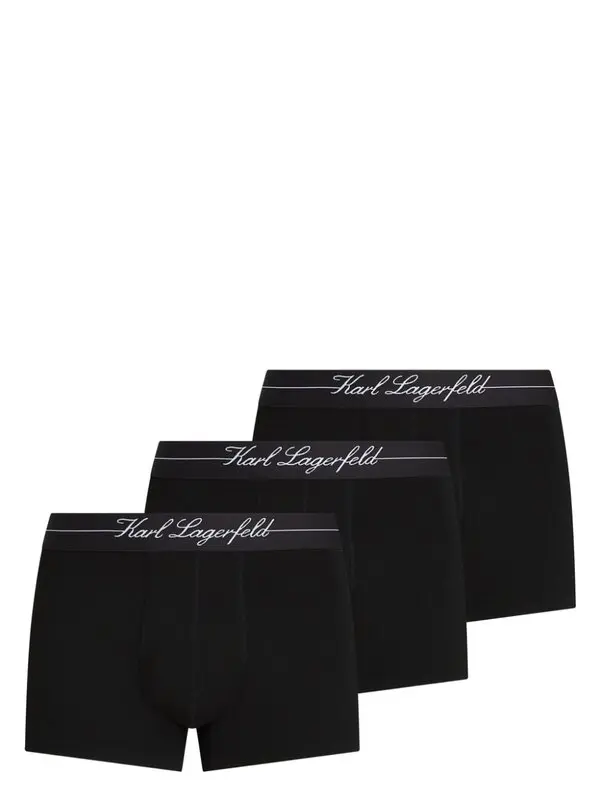 Karl Lagerfeld Hotel Karl Boxers - Black