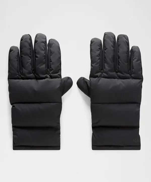 Lululemon Wunder Puff Gloves - Black