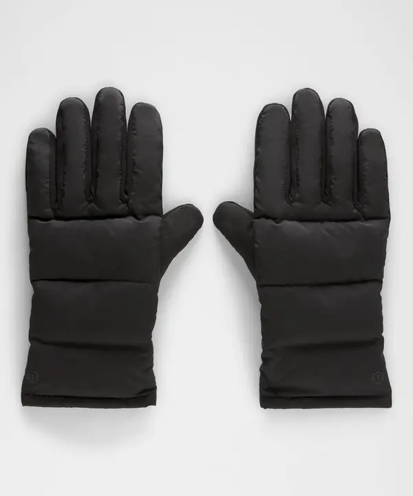 Lululemon Wunder Puff Gloves - Black