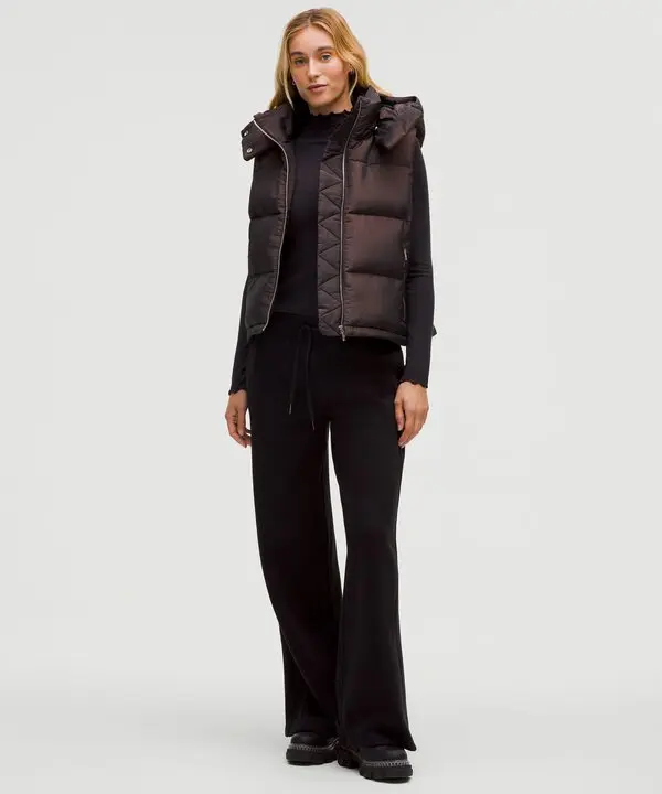 Lululemon Wunder Puff 600-down-fill Cropped Vest Iridescent