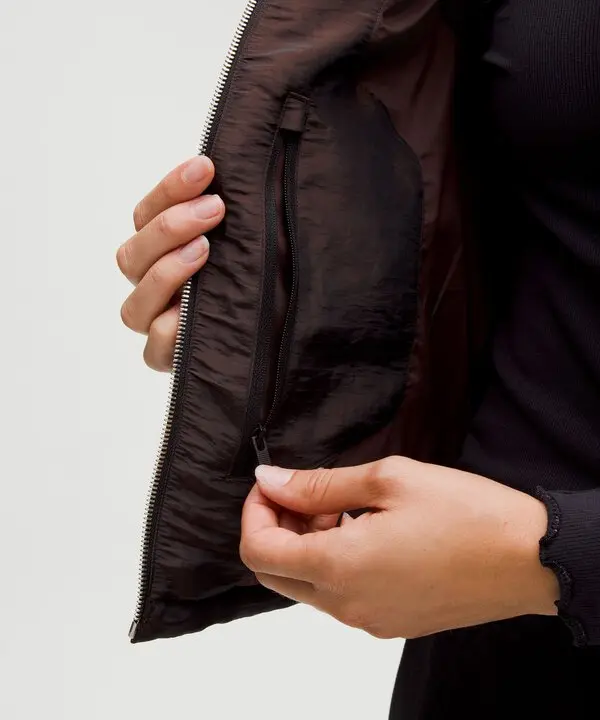 Lululemon Wunder Puff 600-down-fill Cropped Vest Iridescent