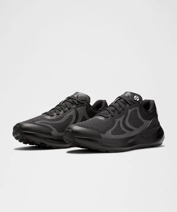 Lululemon Beyondfeel Waterproof Running Shoe - Black/black/white