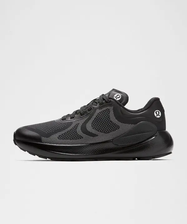 Lululemon Beyondfeel Waterproof Running Shoe - Black/black/white