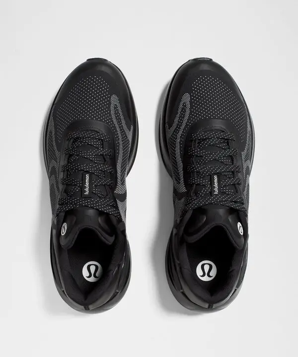 Lululemon Beyondfeel Waterproof Running Shoe - Black/black/white