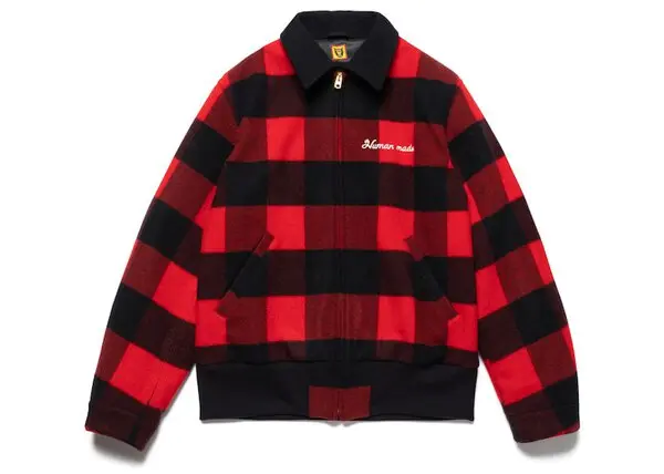 HUMAN MADE Zip-up Lumber Jacket - Red