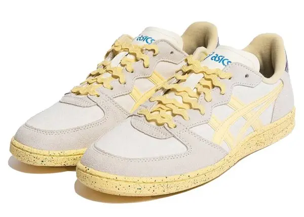 Asics Skyhand Og Sneakerlah The Mamee Monsterin - Off White/yellow