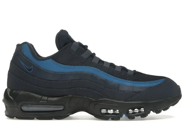 Nike Air Max 95 Sneakers - Black/thunder Blue/court Blue