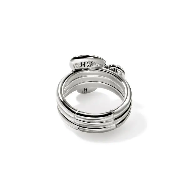 John Hardy Pebble Stacking Rings