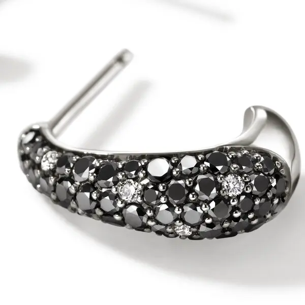 John Hardy Surf Hoop Earrings
