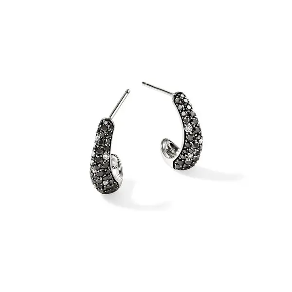 John Hardy Surf Hoop Earrings