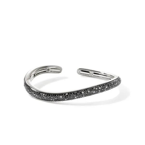 John Hardy Surf Hinged Cuff Bracelet - Sterling Silver