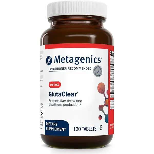 METAGENICS Glutaclear 120 Tablets - One-color