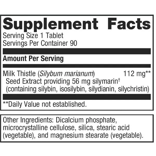 METAGENICS Milk Thistle Extract 90 Tablets