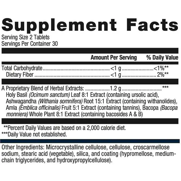 METAGENICS Exhilarin 60 Tablets