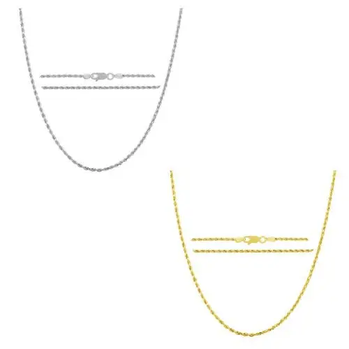 DONATELLO GIAN Name': 2-pack Sterling Silver Chain Necklace