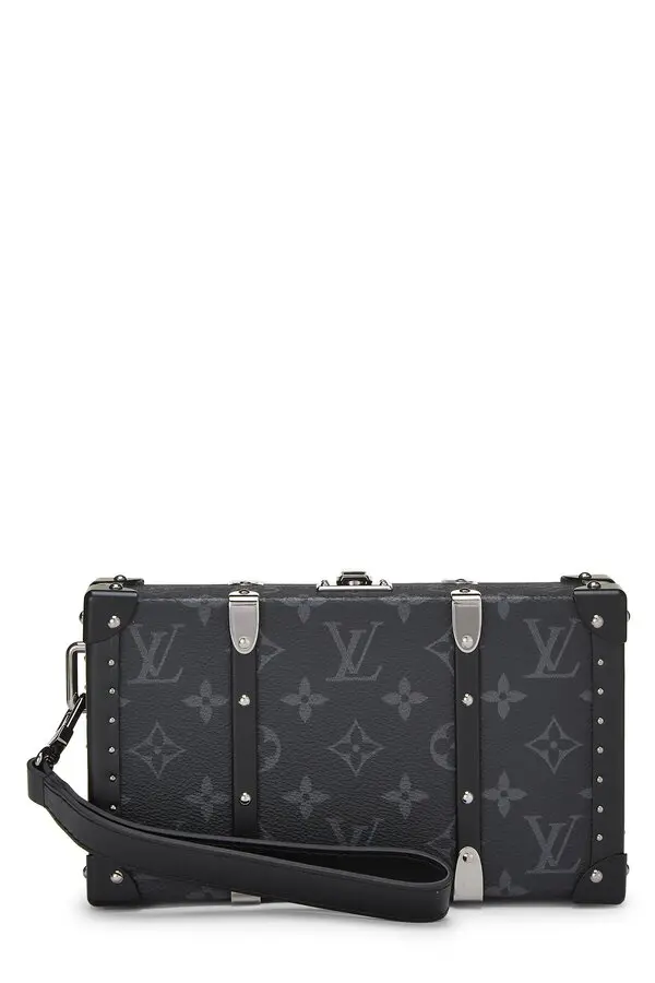LOUIS VUITTON Monogram Eclipse Trunk Clutch