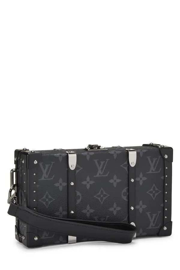 LOUIS VUITTON Monogram Eclipse Trunk Clutch