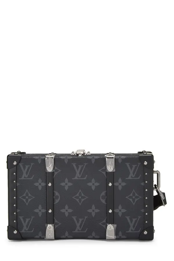 LOUIS VUITTON Monogram Eclipse Trunk Clutch