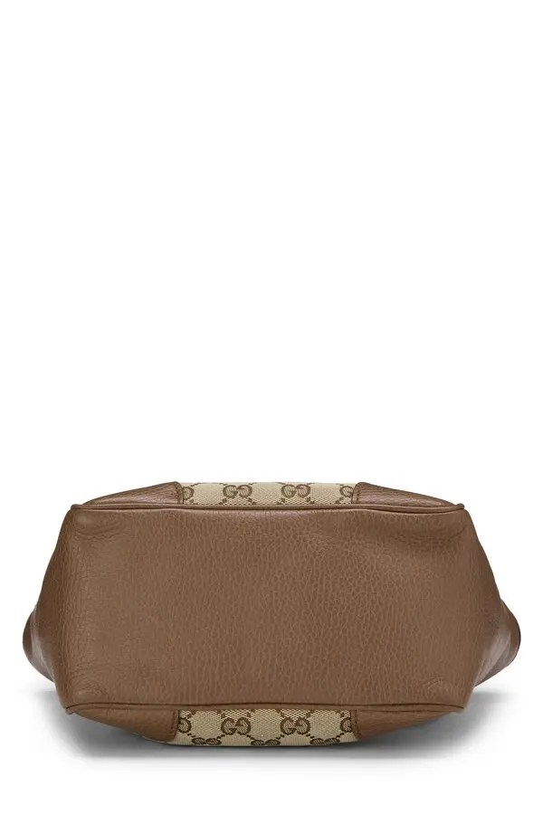 Gucci Original Gg Bree Top Handle Tote - Brown
