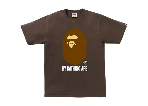 A BATHING APE By Bathing Ape Tee Shirt - Brown