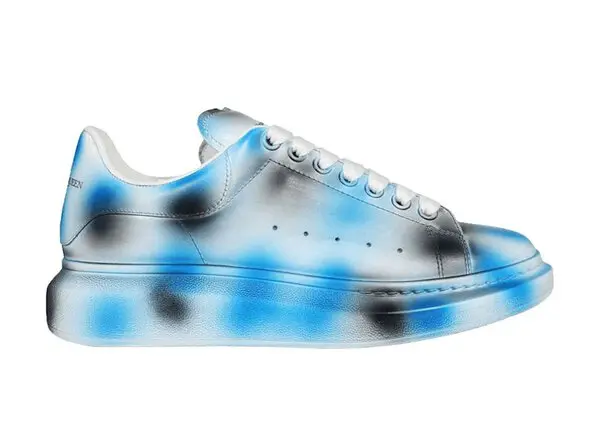Alexander McQueen Oversized Spray Painting Sneakers