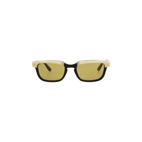 Gucci Square Frame Sunglasses - Yellow