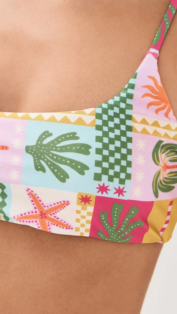 Minkpink Tropical Bikini Top