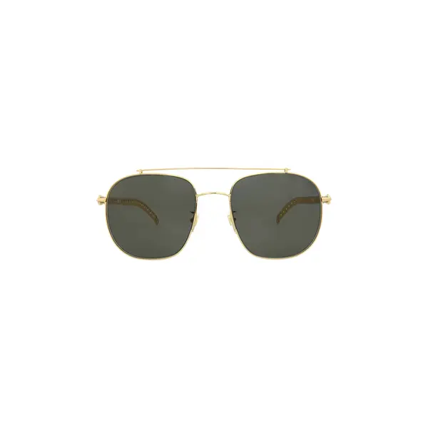Gucci Square Frame Sunglasses /grey - Gold