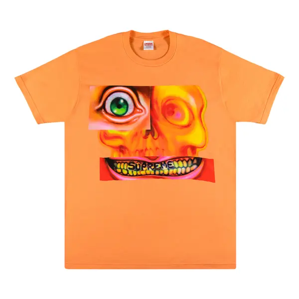 Supreme Face Tee 'peach - Orange