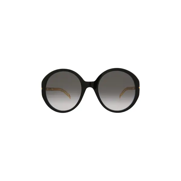Gucci Round Frame Sunglasses - Black