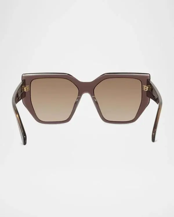 Stella McCartney Oversized Square Sunglasses - Sdbrnbrng