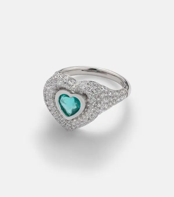 KAMYEN Manaal 2.0 Heart Ring - Silver
