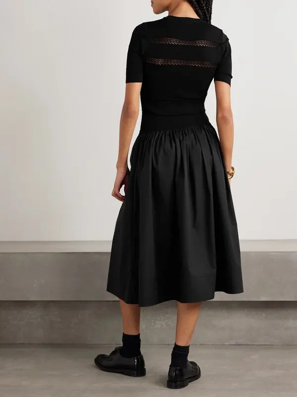 Sea Devon Paneled Midi Dress