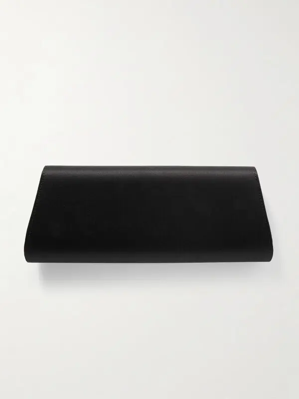 HUNTING SEASON Opera Satin Clutch - Black