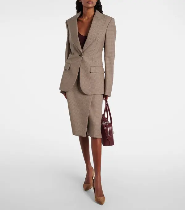 GIANVITO ROSSI Suede Pumps - Beige